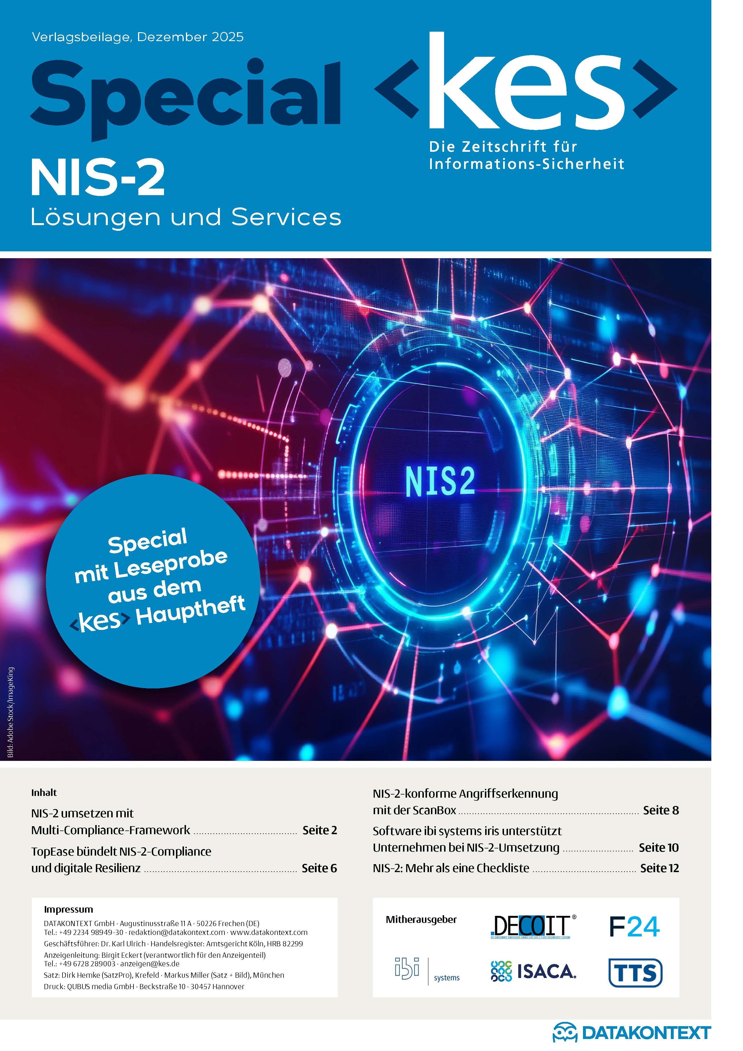 -Special: NIS-2 – Lösungen und Services - Informationssicherheit